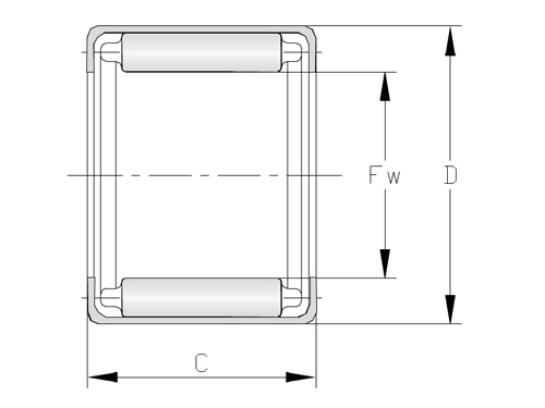 SS-HK0509 Needle Roller Bearings - FIJ BEARINGS